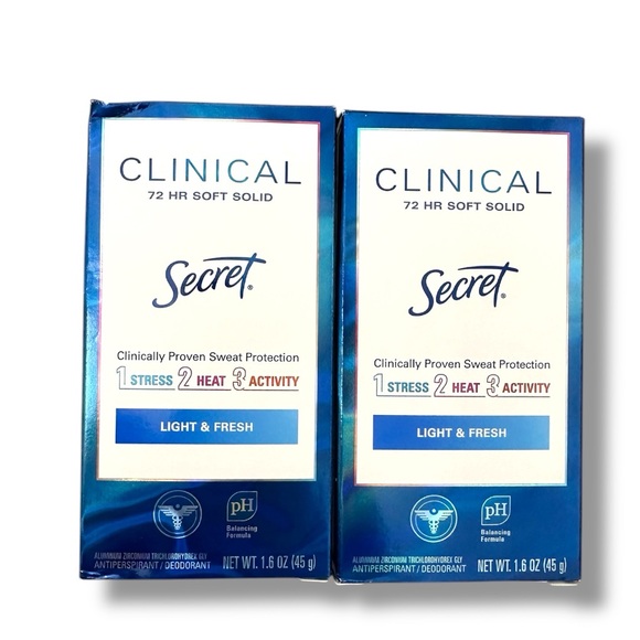 Secret | Bath & Body | Secret Clinical Antiperspirant Deodorant Light ...